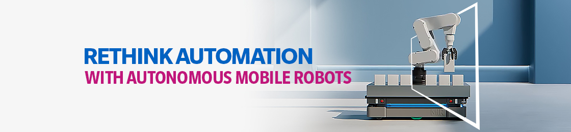 Rethink Automation with Autonomous Mobile Robots – Konica Minolta Business