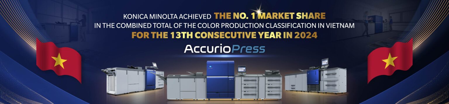 Konica Minolta Achieves No.1 Market Share in the combined total of ...